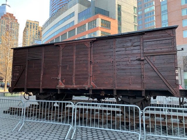 A 1939 German Freight Car is on Display at the Museum for Jewish ...