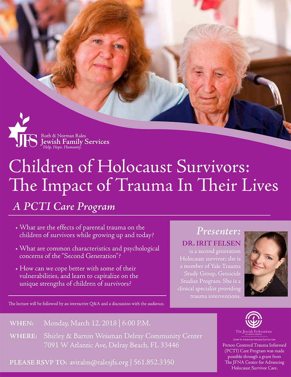 A Two-Day Workshop on Person-Centered Trauma-Informed Care - Irit ...